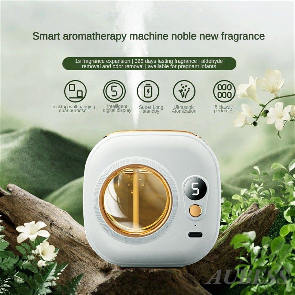 Portable 5 Speeds Aromatherapy Humidifier Car Aromatherapy Air ...