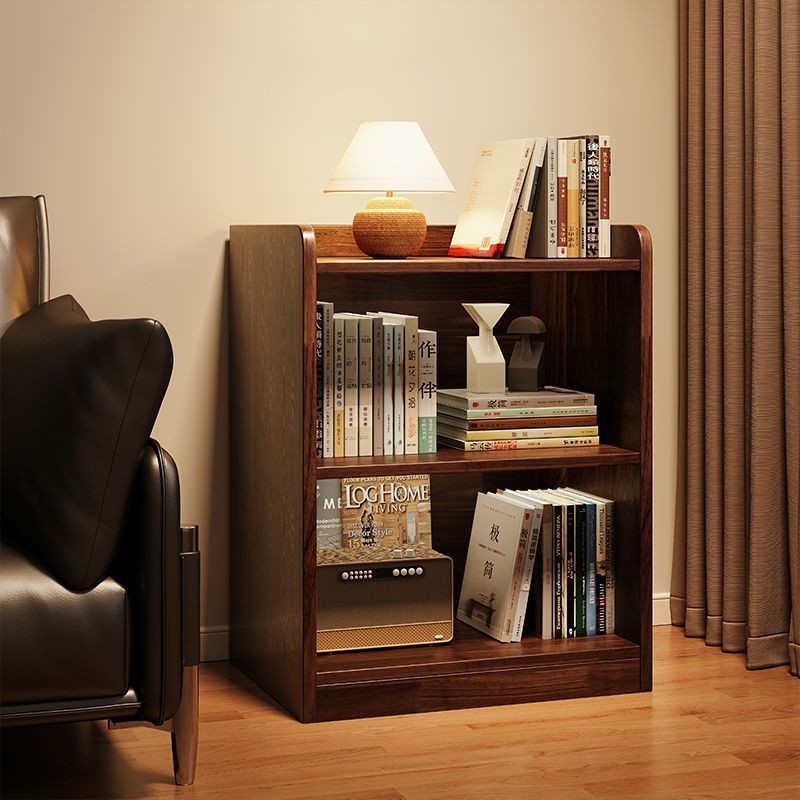 Solid wood bookshelves small cabinets storage cabinets short ...