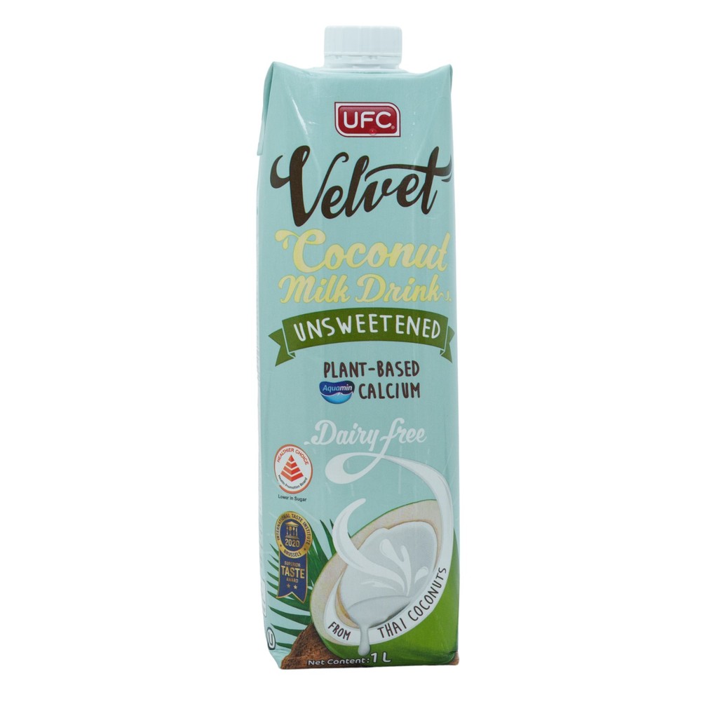 UFC Velvet Coconut Milk Drink Unsweetened 1L | Shopee Singapore