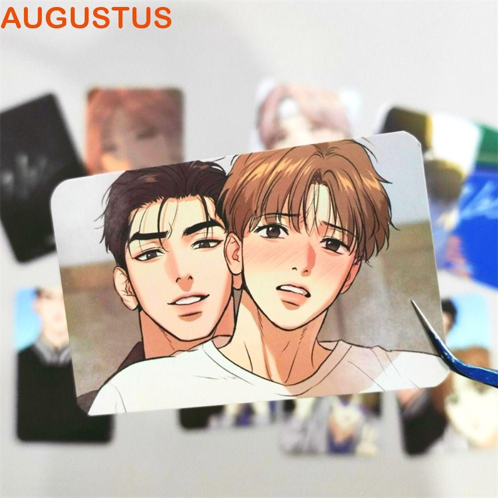 AUGUSTUS Korean BL Manwha Jinx Postcard, Paper Manwha Jinx 3inches ...