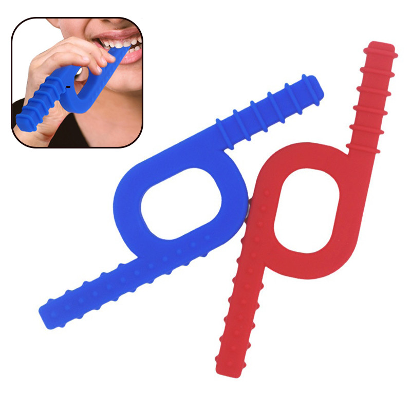 Autism Kid Chewing Tube Speech Therapy Teeth Massager Children Talk ...