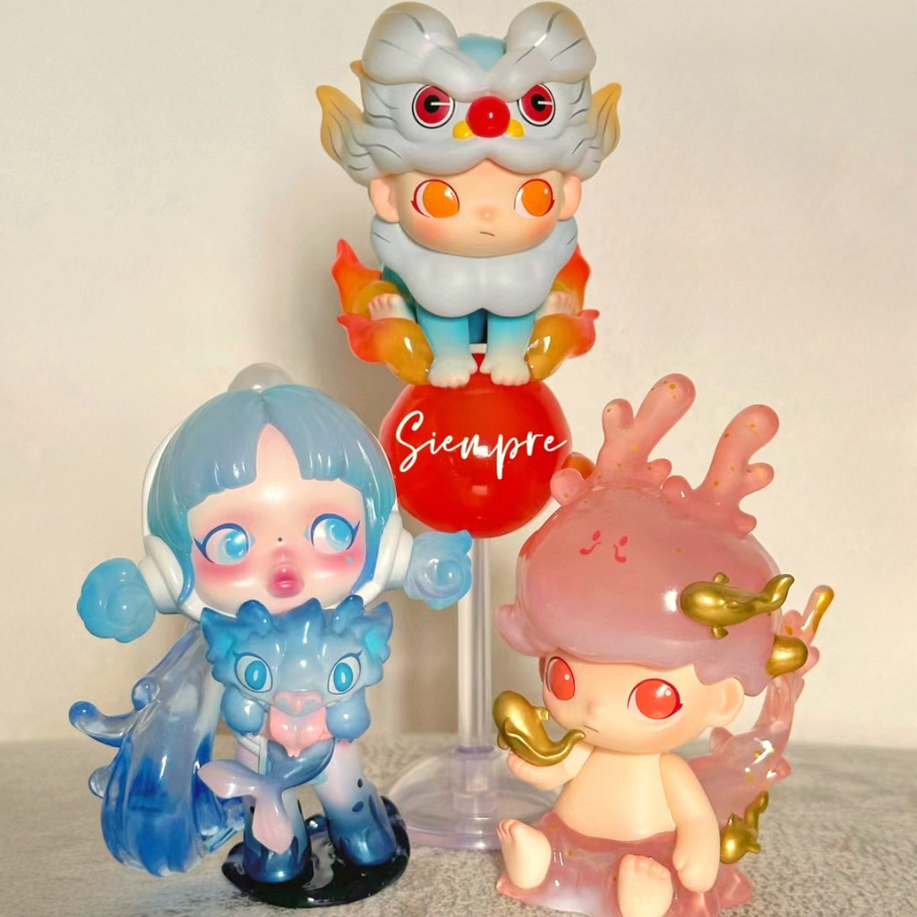 [Authentic] Popmart Long Random Box Dimoo Doll Crybaby Molly skullpanda ...