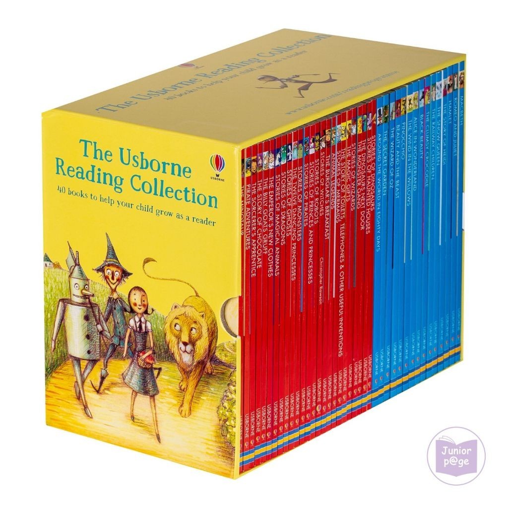 The Usborne Reading Collection (40 books) | Shopee Singapore