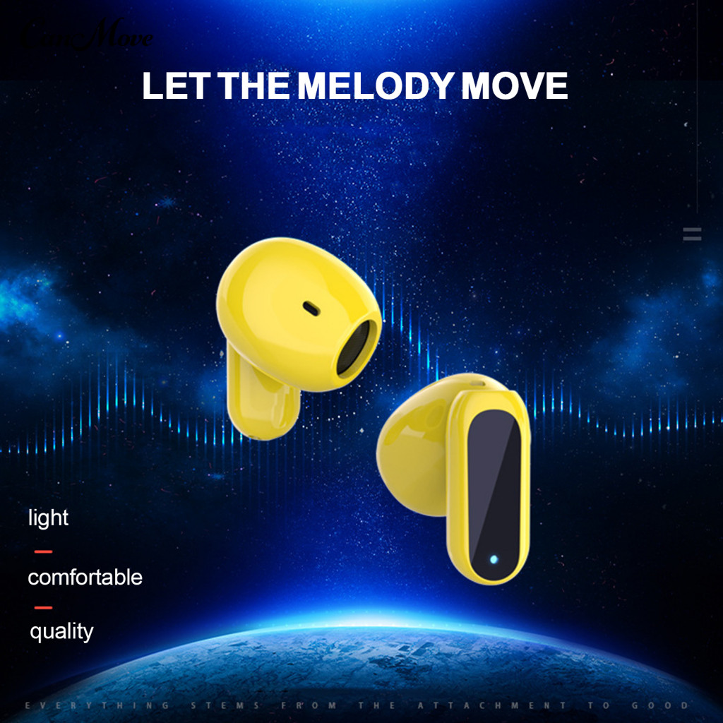 E60 Wireless Earphones Mini Binaural Noise Reduction Stereo Sports ...