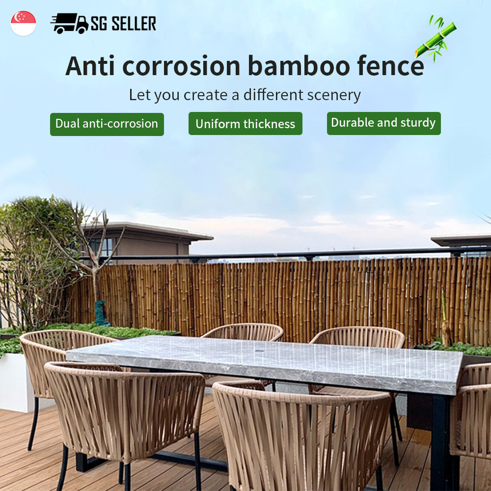 Bamboo Fence / Natural Bamboo Fence / Natural Fencing / Balcony Fence ...