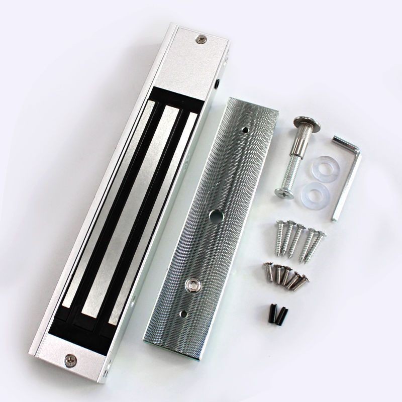 12V Electromagnetic Lock Magnetic Lock 280kg Single Door 180kg 350 Open ...