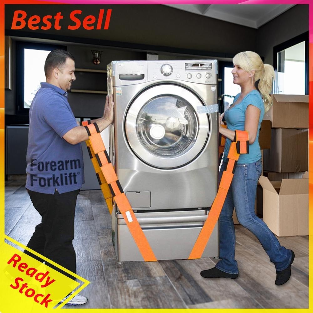 2-Person Lifting Moving Strap Lift Move Carry Furniture Lifting Strap ...