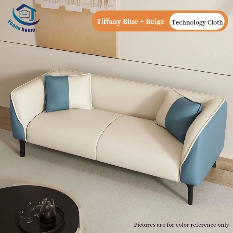 Luxury Tech Fabric Small Sofa for Living Room Simple Single Sofa Chair ...