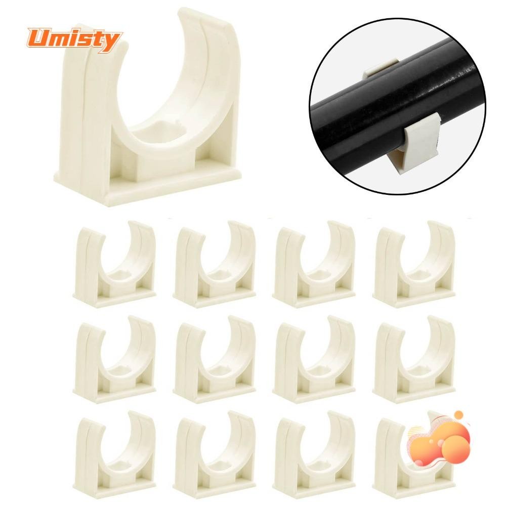 UMISTY 12pcs Water Pipe Clamp, U-shaped 16-50mm Pipe Bracket Clamp ...