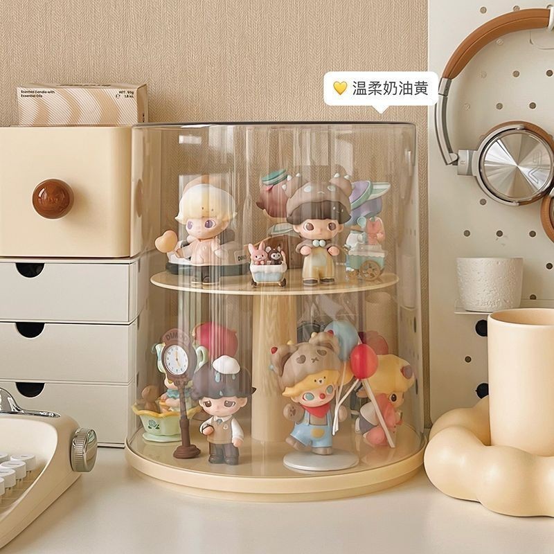 Rotatable figurines organizing rack / Pop Mart Blind Box Display Box ...