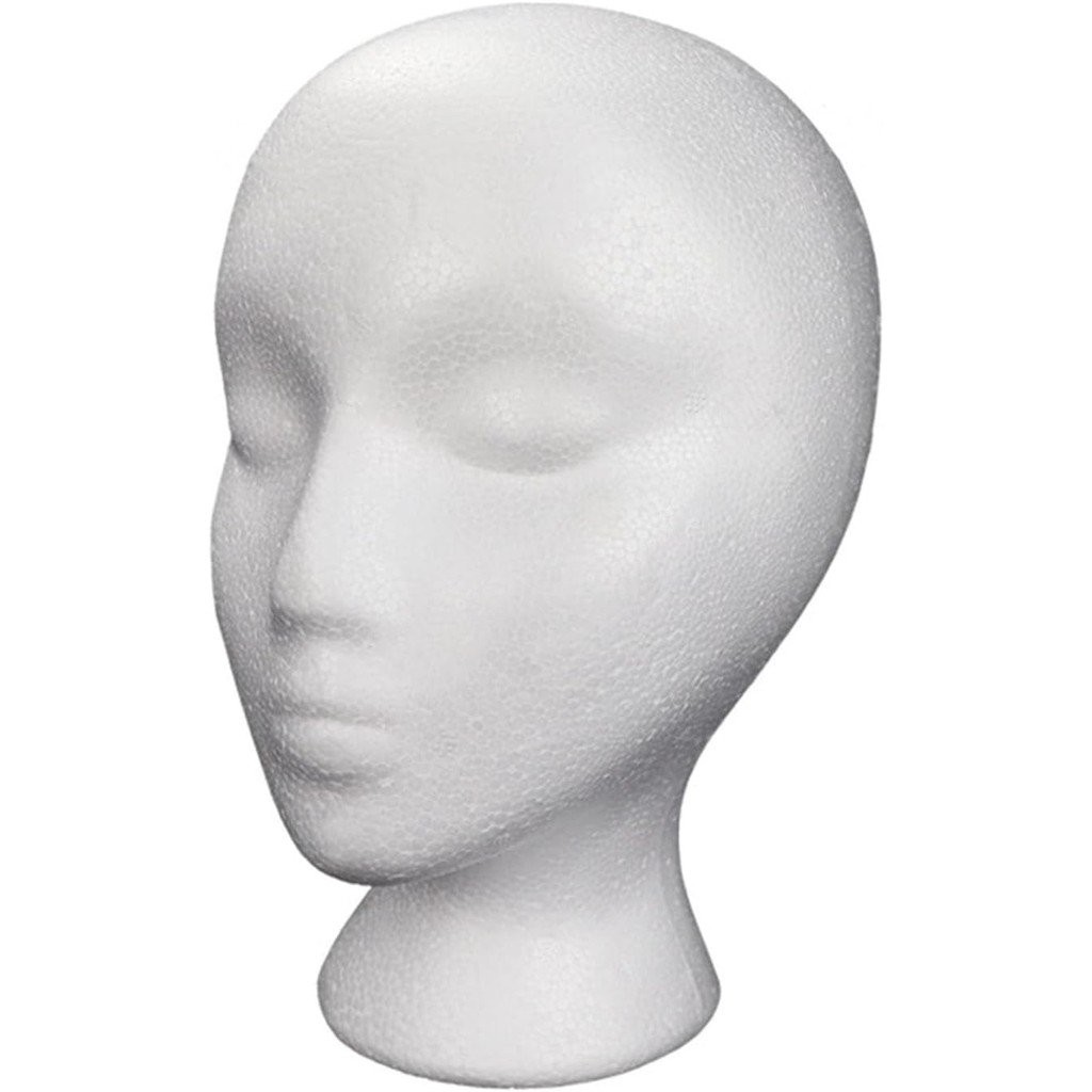 Foam EPS Human Body Mannequin Head Glasses Earphone Wig Showing Stand ...