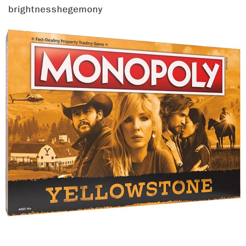 【BRSG】 New For 2025 Monopoly: Yellowstone Yellowstone Monopoly Board ...