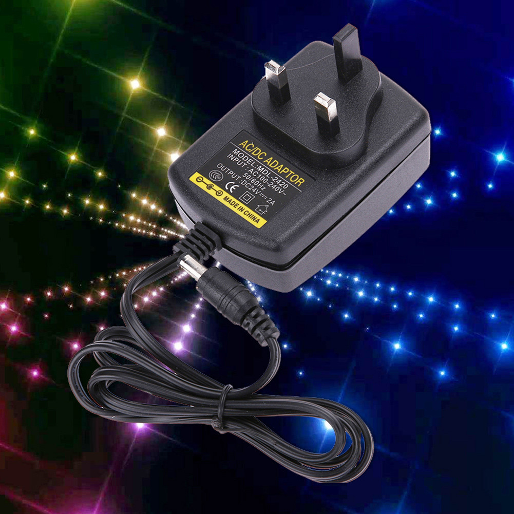 DC24V 2A Adapter AC 100V-240V to DC 24V Converter Power Supply Adapter ...