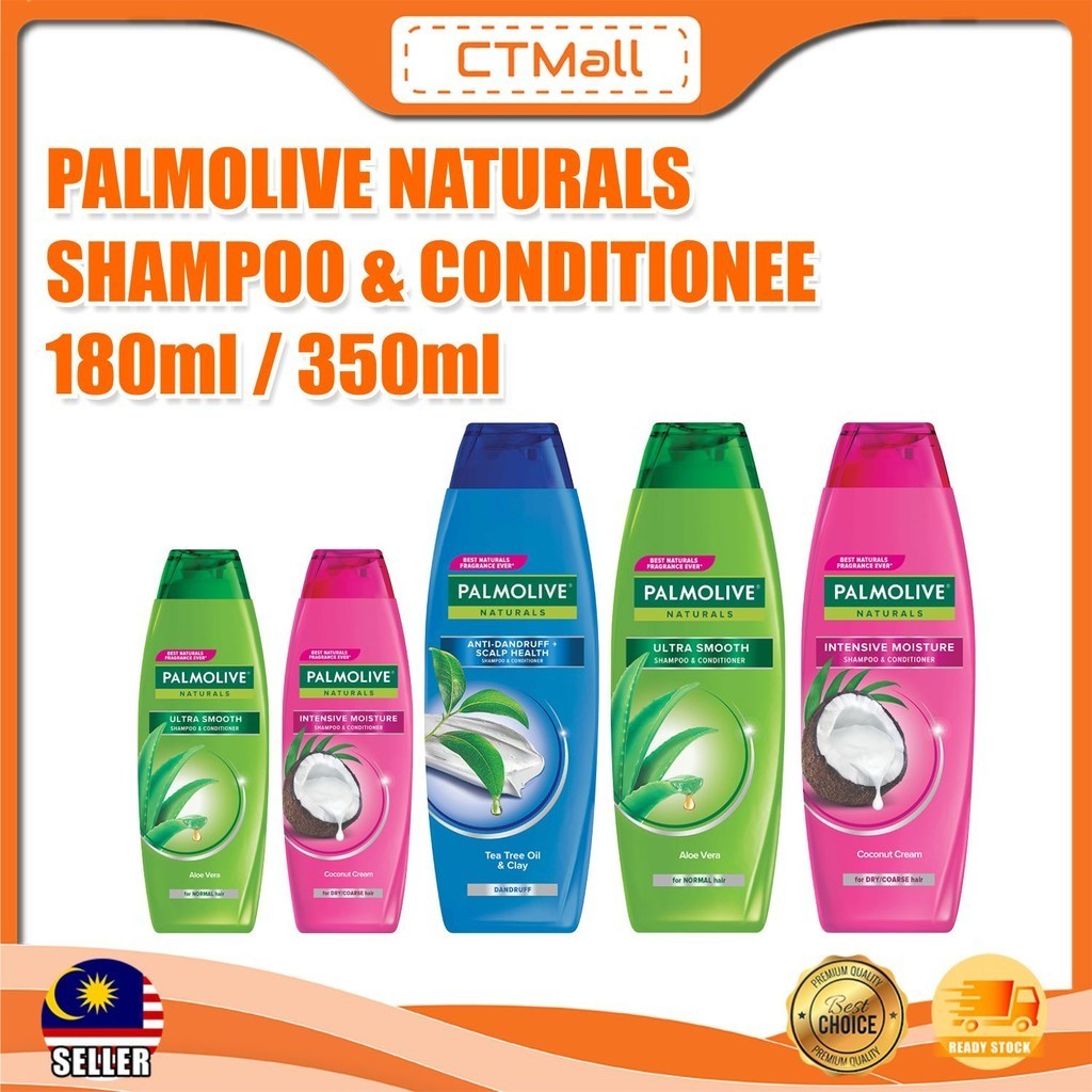 PALMOLIVE Naturals Shampoo & Conditioner 180ml / 350ml | Shopee Singapore