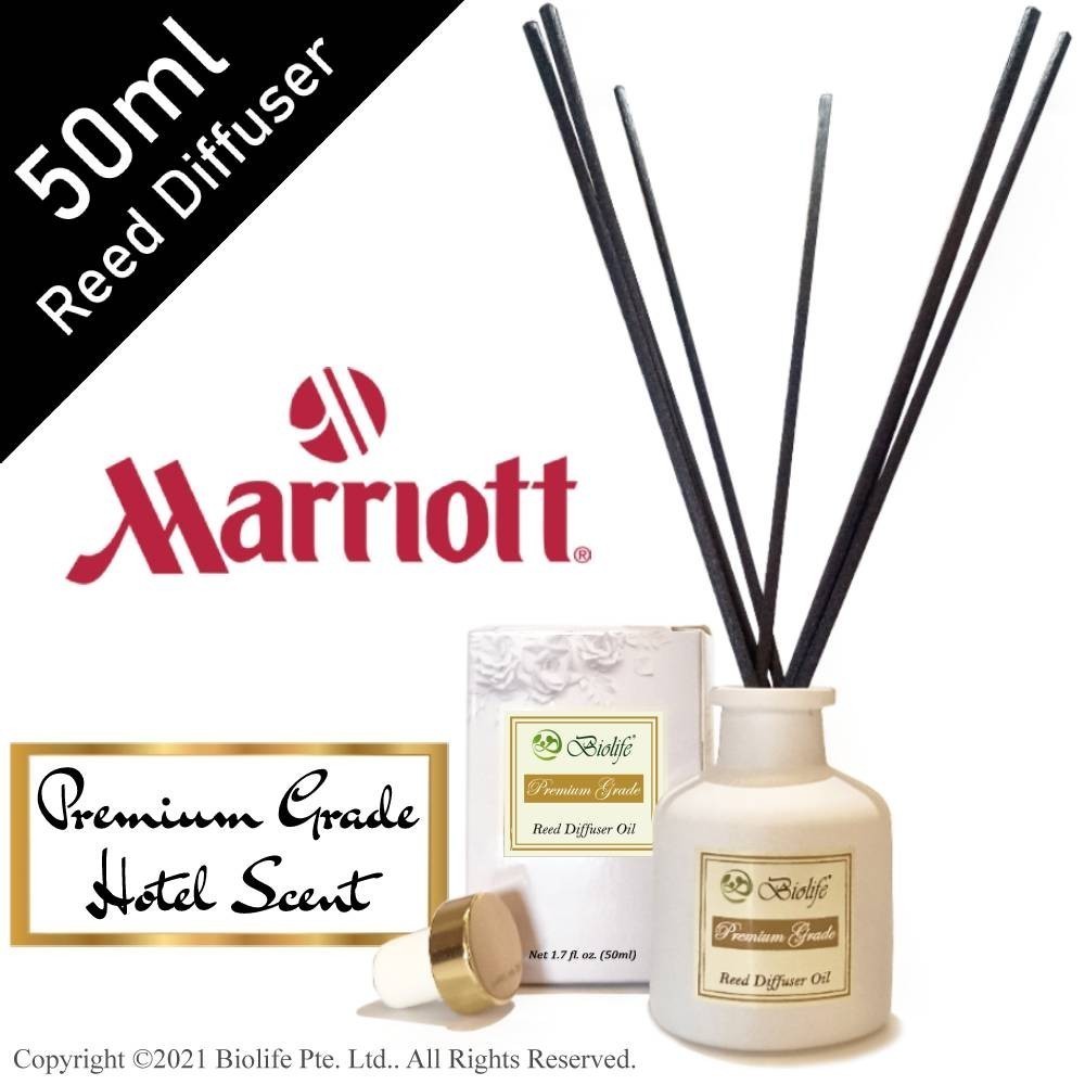 Biolife Marriott Hotel Inspired Signature Scent Sticks Reed Diffuser ...