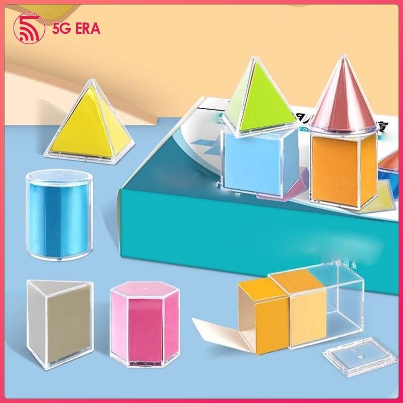 [Wishshopeezzxh] 8x 3D Shape Geometric Math Teaching Toy for Math ...