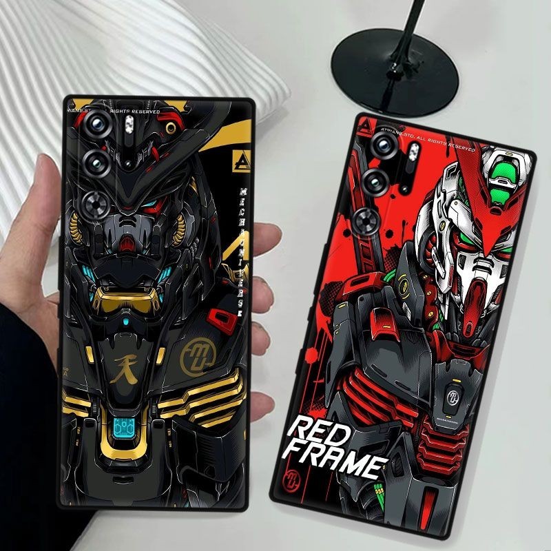 Red Devil 9pro + Silicone Phone Case Gundam Red Devil 9pro Mech Warrior ...