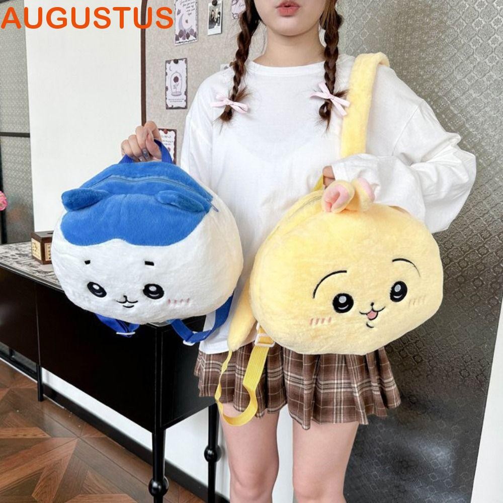 AUGUSTUS Chiikawa Plush Backpack, Usagi Hachiware Chiikawa Plush Phone ...