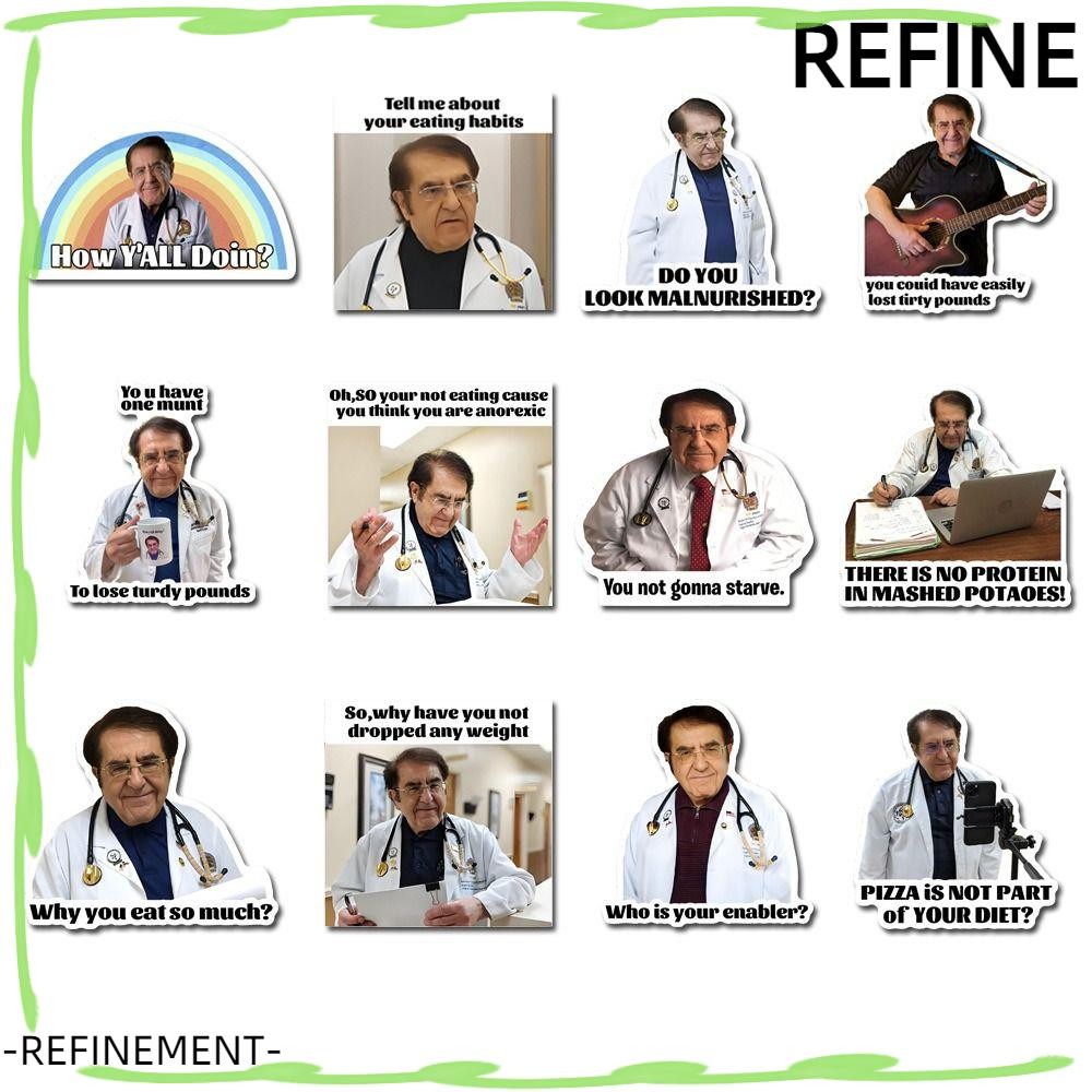 REFINEMENT Dr Now Fridge Magnet, Motivational Diet Helper Dr Nowzaradan ...