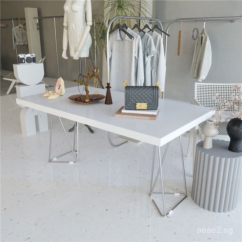 Clothing Store Display Table Display Stand Floor Bag Rack Middle Island ...