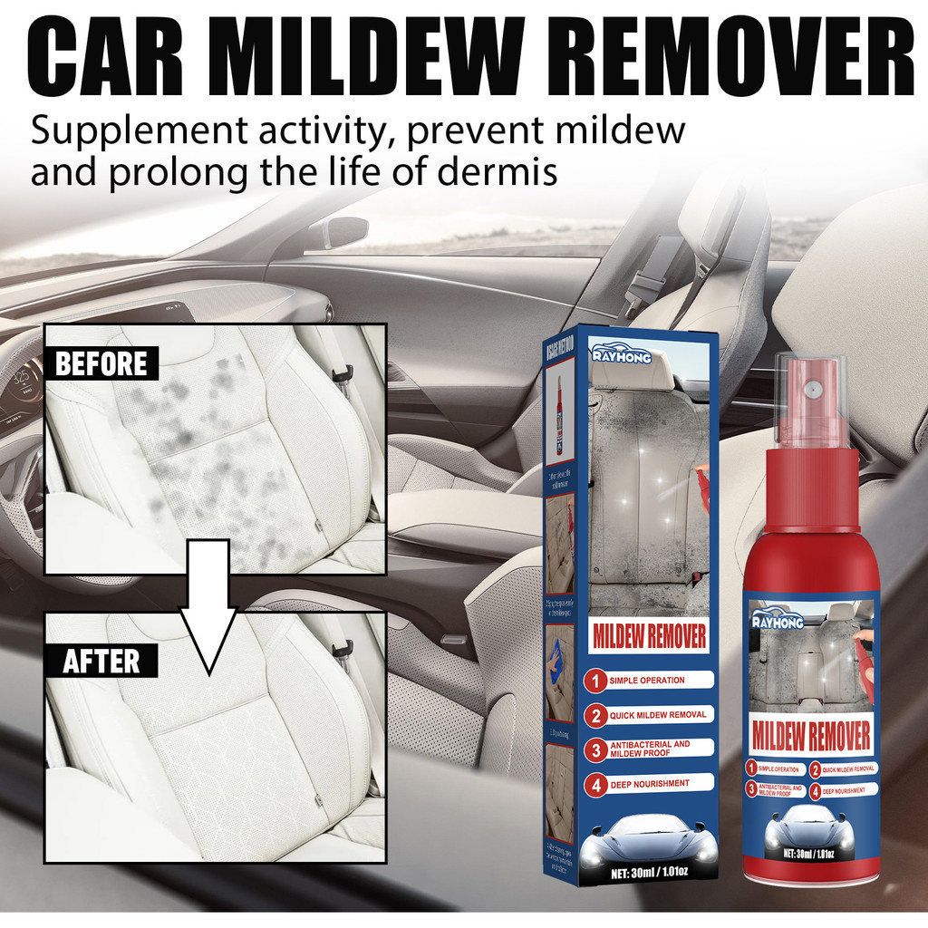 Multi-Functional Cleaner Car Mildew Remover Fabric Leather Seat Remove ...