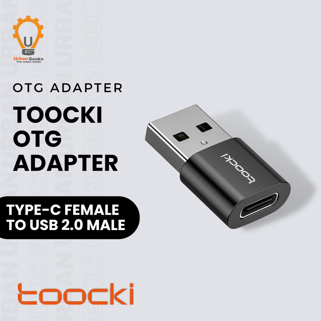 Toocki OTG USB A To Type C Female Adapter USB 3.0 Male To Type C Female ...