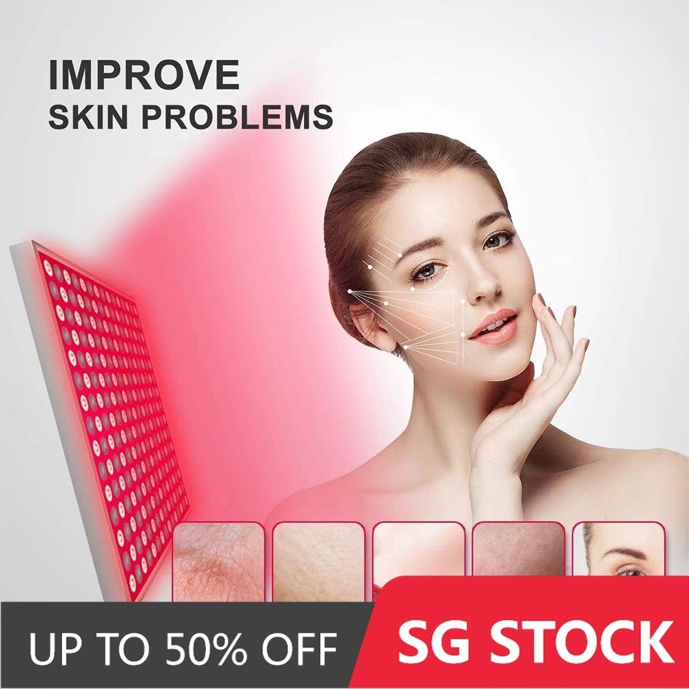 Red Light Panel 45W LED Light For Skin Body Face Beauty Tool 660nm And ...