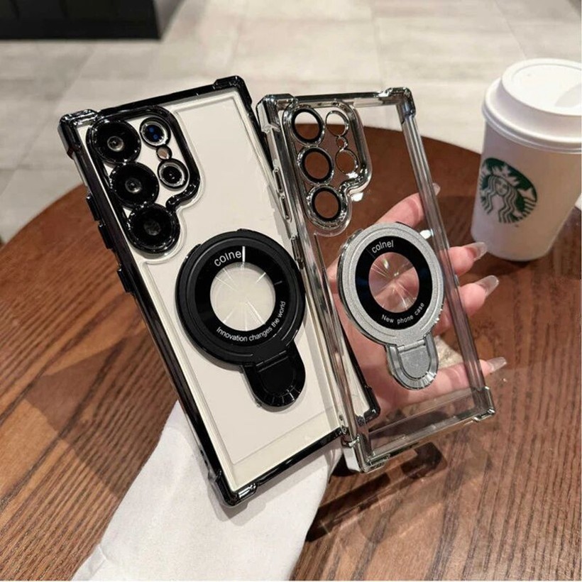 Luxury Plating Magnetic Phone Case for Samsung A35 A55 A25 A15 A34 A54 ...