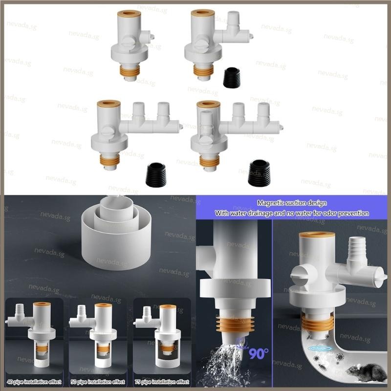 Nevʚ ɞ Upgraded Kitchen Drain Adapter Multiple Channel Sink Drainpipe ...