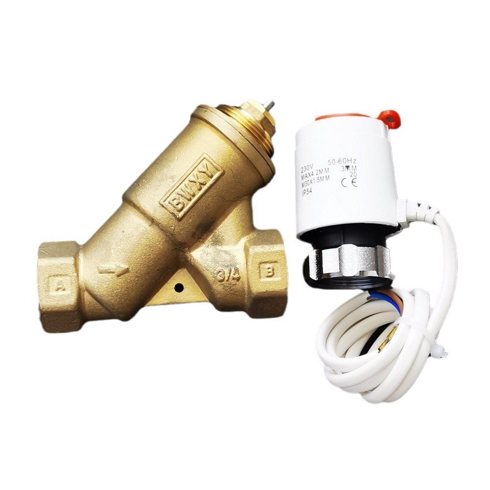 Shanghai Hydraulic Balance System Electric Two-Way Valve Central Air ...