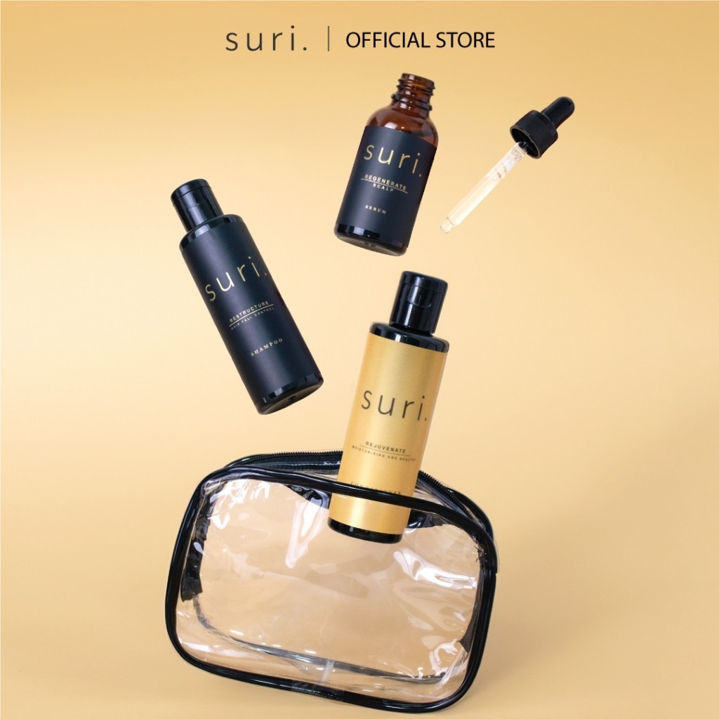 Suri Hair Fall Control Travel Set - Shampoo (100ml) + Conditioner ...