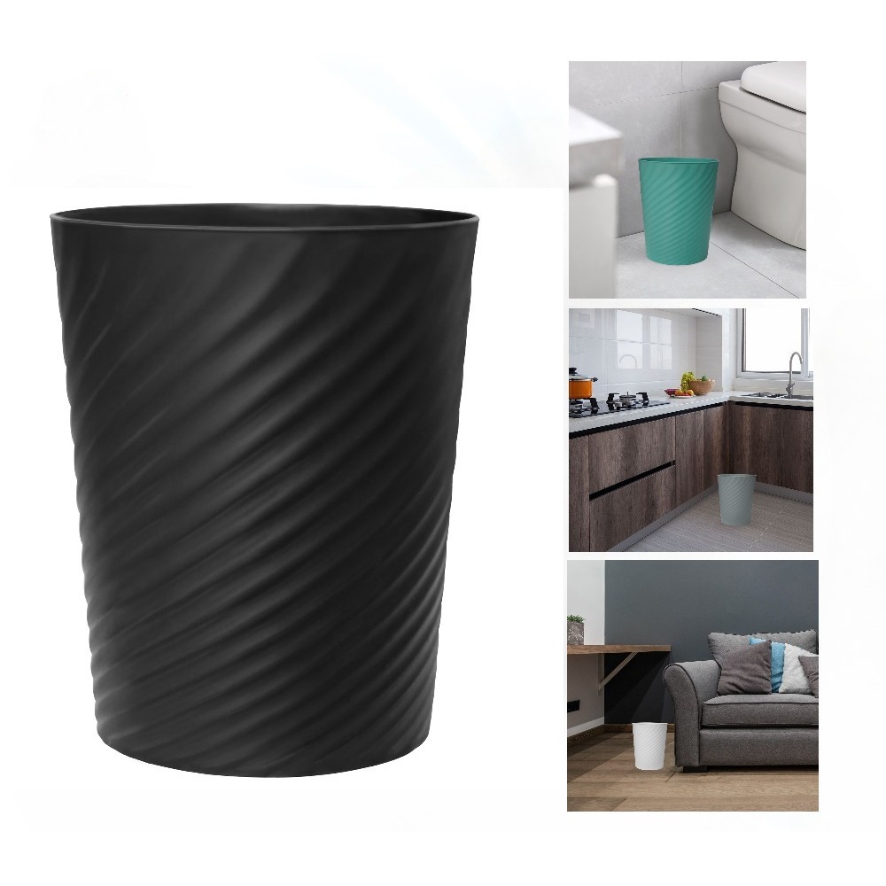 Nordic 6L/12L Round Dustbin Rubbish Bin Kitchen Waste Bin Trash Bin ...