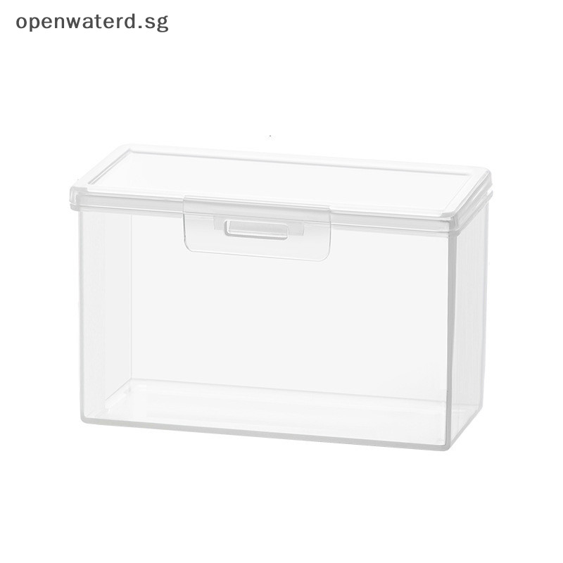 openwaterd INS Transparent Plastic Storage Box 3 Inch Photocards Small ...