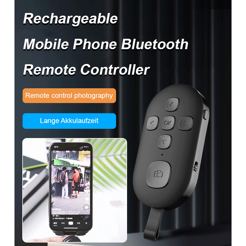 Mobile Phone Bluetooth Remote Controller 蓝牙遥控器抖音控制器 | Shopee Singapore
