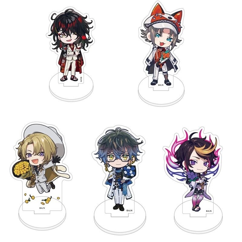 Standee model Luxiem Rainbow Vtuber Clubs Nijisanji IKE LUCA MYSTA SHU ...