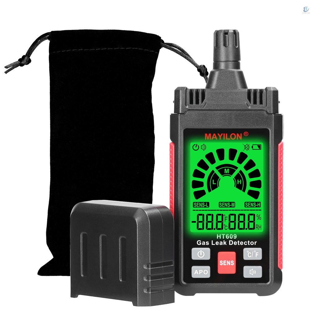 Handheld Combustible Gases Leak Detector Natural Gases Leakage Tester ...
