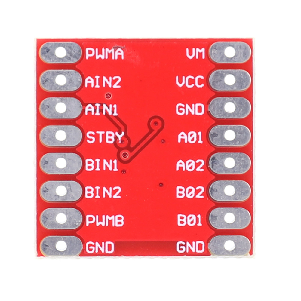 Tb6612fng Dual Motor Driver Module 1 2a Dual Dc Motor Driver Board Replace L298n Shopee Singapore