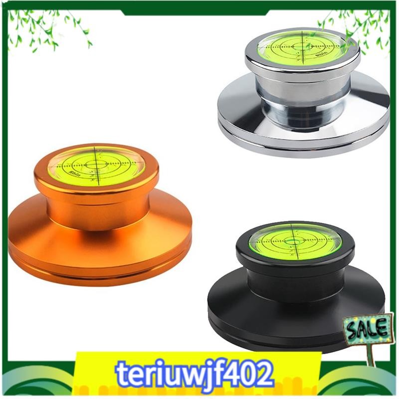 TI 】HiFi LP Vinyl Record Player Turntables Metal Disc Stabilizer Record ...