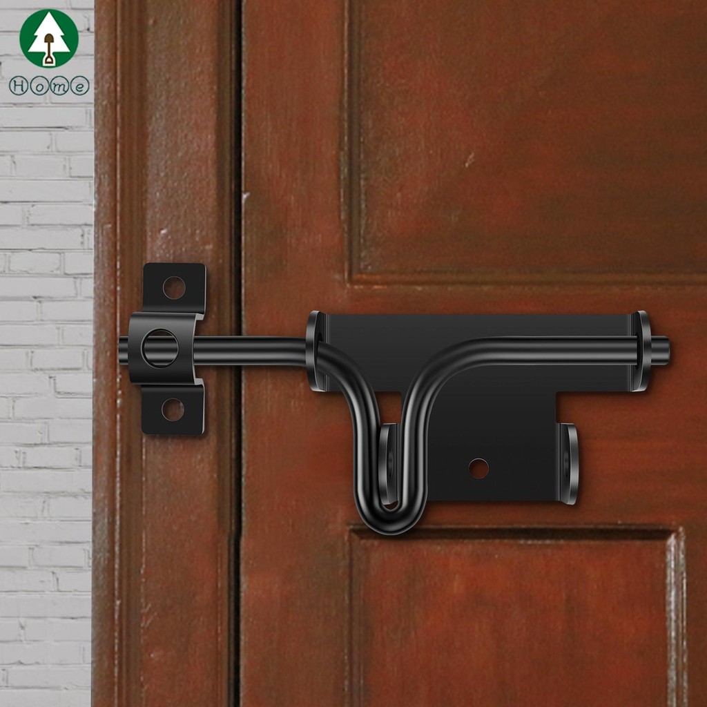 Slide Bolt Lock Iron Gate Latch Heavy Duty Door Lock Bolt Gate Lock ...