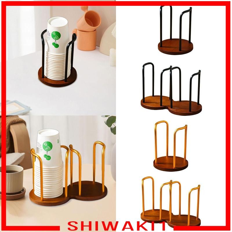 [Shiwaki1] Paper Cup Dispenser, Cup Storage Organizer, Paper Cup Stand ...