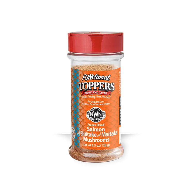 Northwest Naturals Freeze Dried Topper | Salmon with Shiitake & Maitake ...