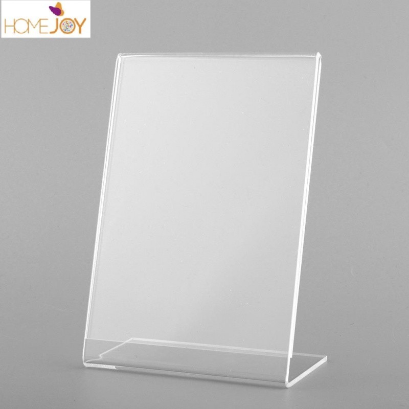 Acrylic Plastic Counter Menu Holder Perspex Leaflet Display Stands A6 ...