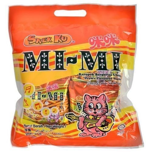 Snek Ku Mimi Prawn Flavour Snack 200g | Shopee Singapore