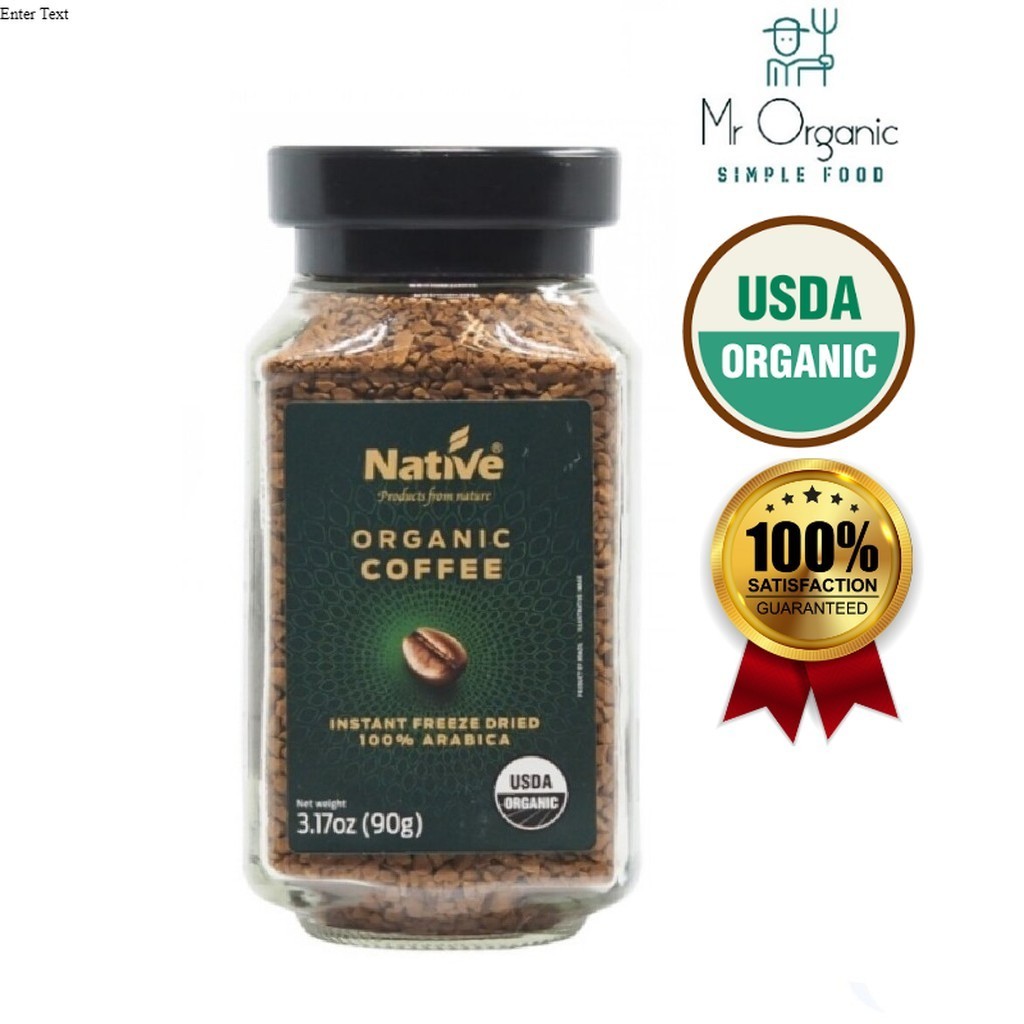 Native Organic Freeze Dried Coffee (90g) | Shopee Singapore