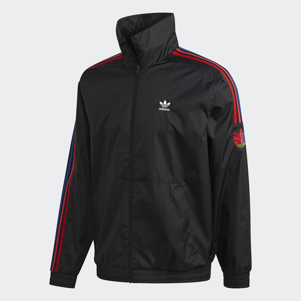 adidas Lifestyle 3D Trefoil 3-Stripes Track Jacket Men Black GE0841 ...