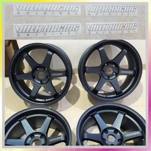 Original volk racing car rim stickers for volk Rays TE37 volk racing ...