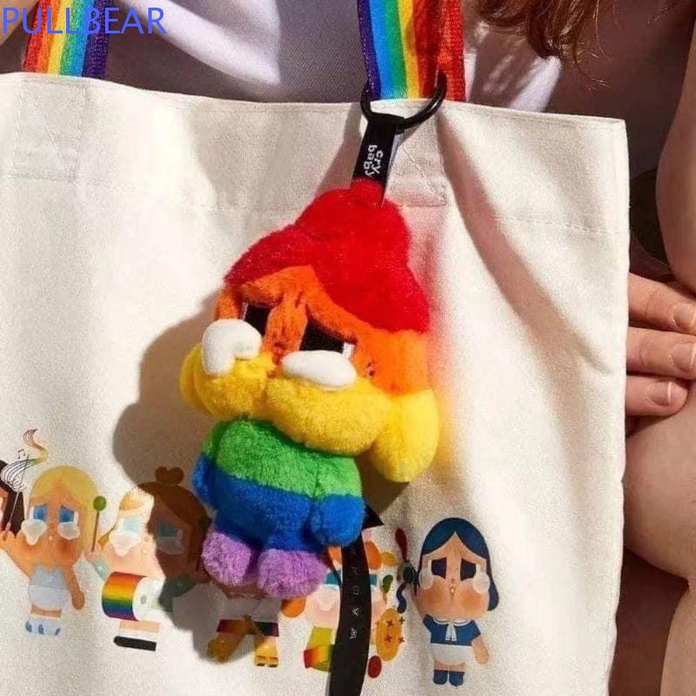 PULLBEAR Rainbow Crybaby Plush Keychain, The Powerpuff Girls Crying ...