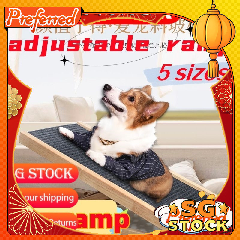 【SG stock Fast Shipping】Dog ramp Dog Stairs Slopes Pet Climbing Ladders ...