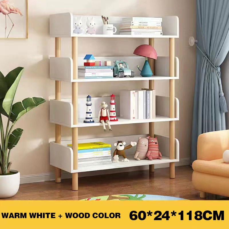 , 4/5 level wooden bookcase/Multi-level storage/Book display stand ...