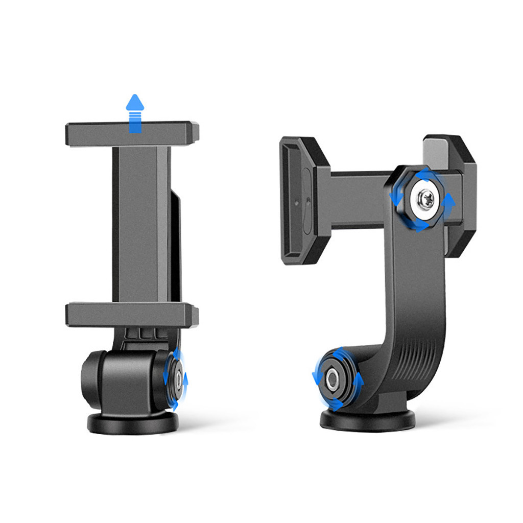 1/4" Screw Hole Phone Tripod Mount Adapter Phone Holder for iPhone ...